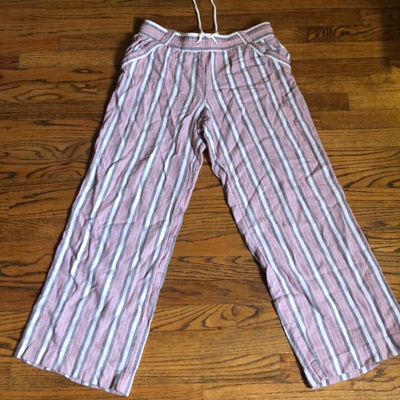 Rewind | Pants & Jumpsuits | Xl Wide Leg Linen Trousers By Rewind ...